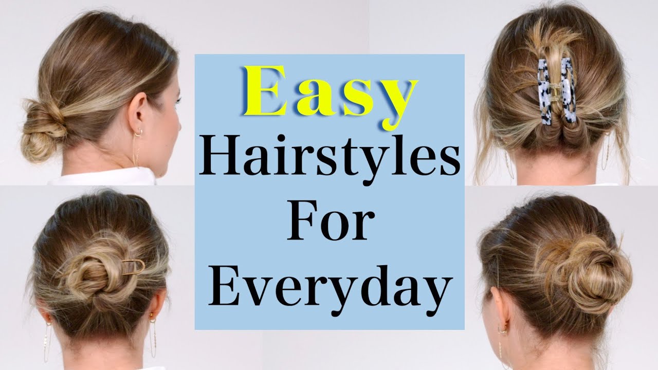 Easy Hairstyles You Can Do Yourself | Milabu - YouTube