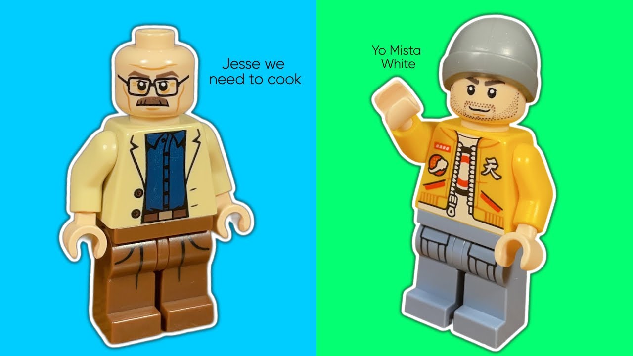 I Made Lego Breaking Bad Customs - YouTube