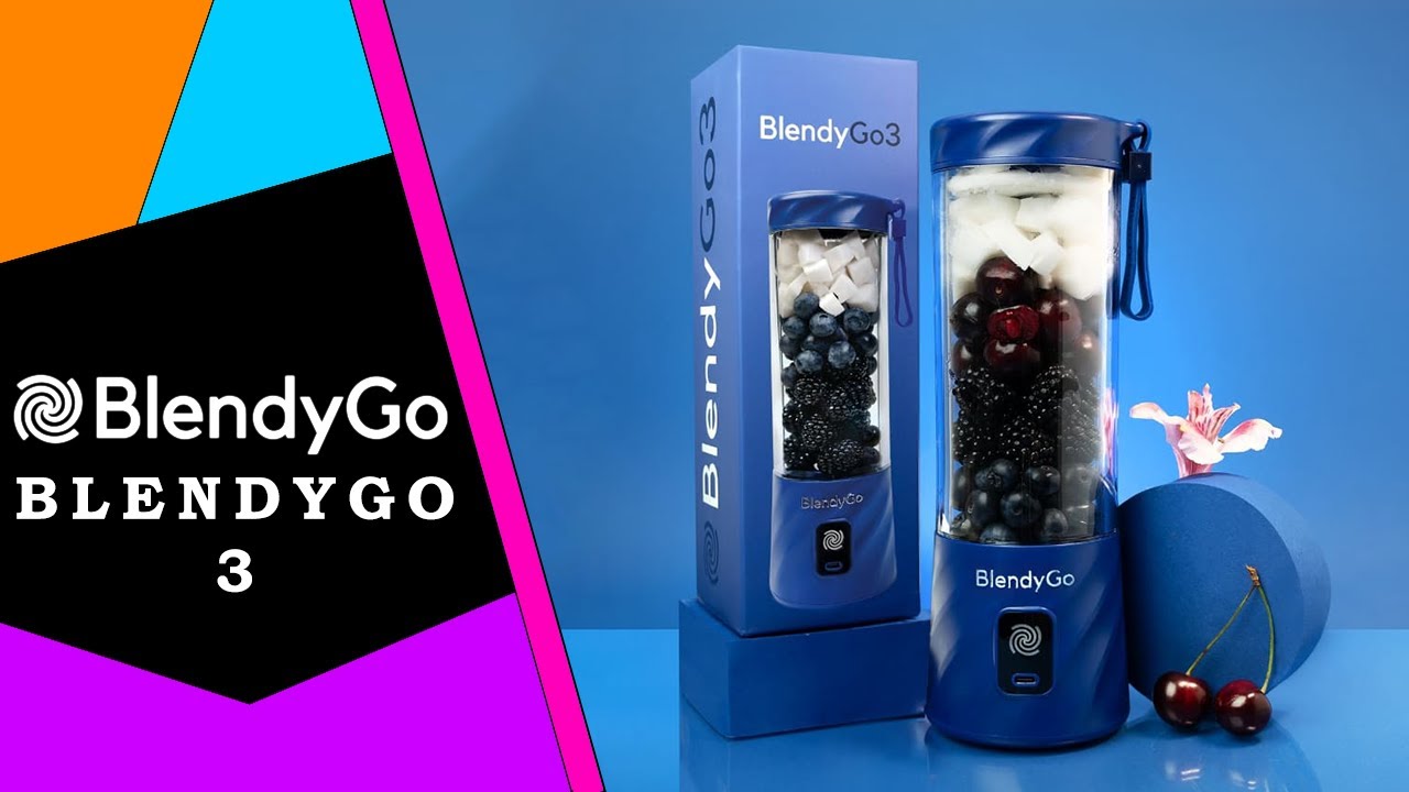 BlendyGo 3 🥛 Przenośny blender bezprzewodowy / Recenzja 4K - YouTube