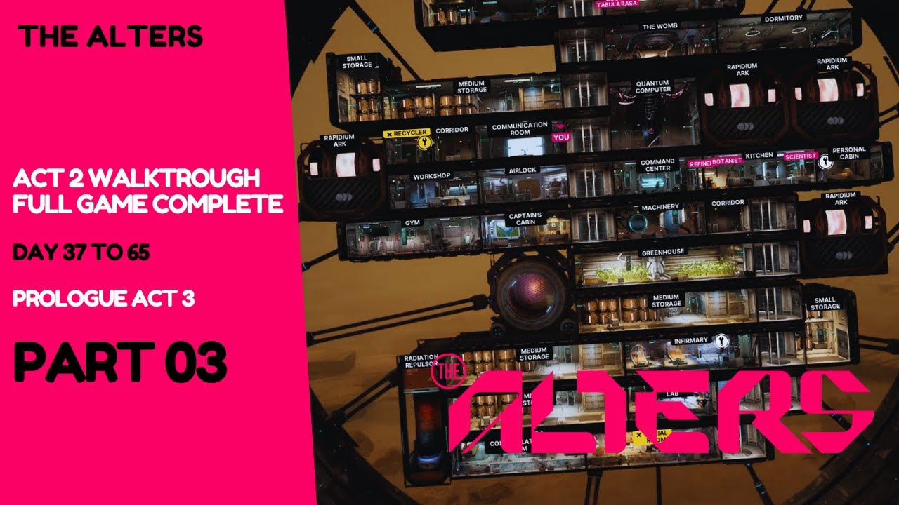 THE ALTERS ACT 2 WALKTHROUGH FULL GUIDE FOR BEGINNER COMPLETED DAY 37 ...