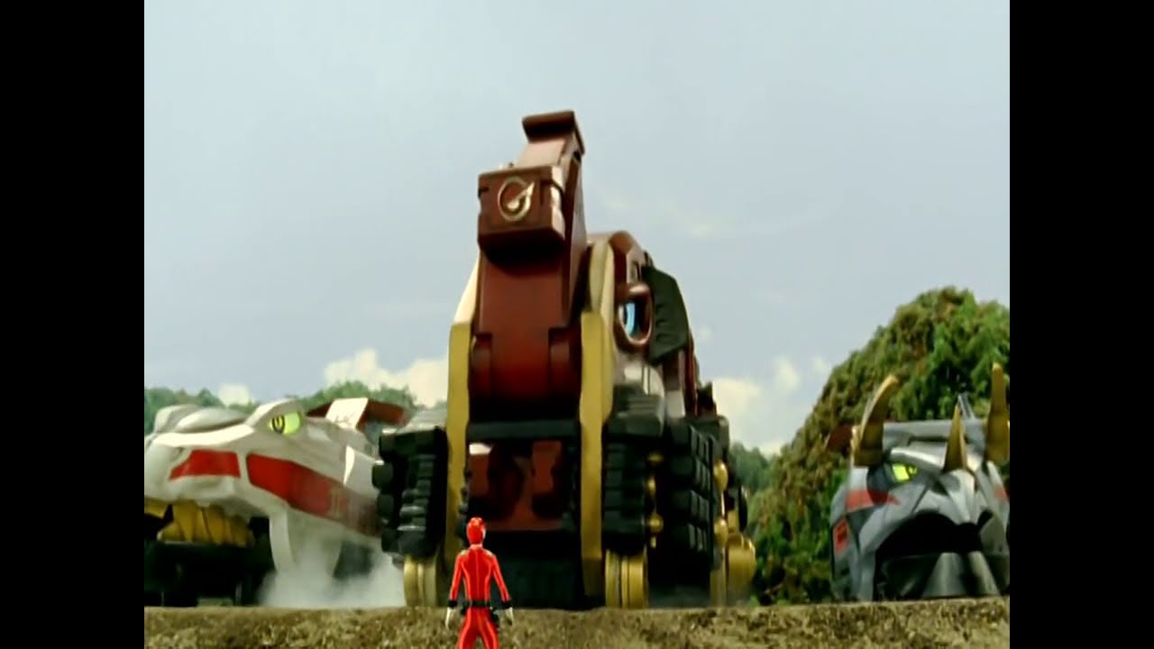 Power Ranger RPM | Aparece el Paleozord y transformación en Megazord ...