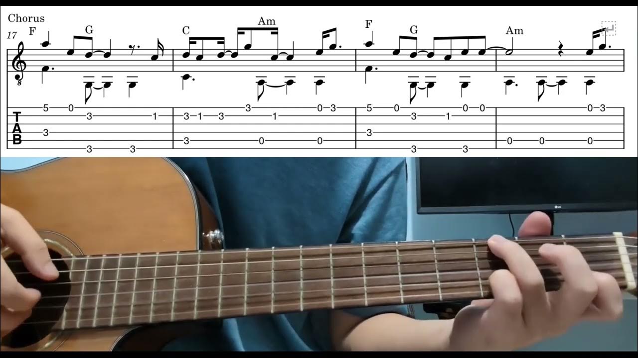 Love Someone (Lukas Graham) - Easy Fingerstyle Guitar Playthrough Tutorial Lesson With Tabs ...