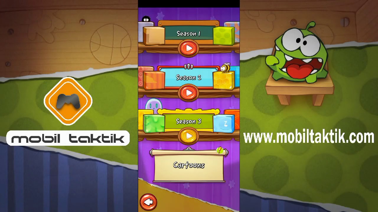 Cut The Rope Season 2 Gift Box Level 11 - Cut The Rope Bölüm 7-11 - YouTube