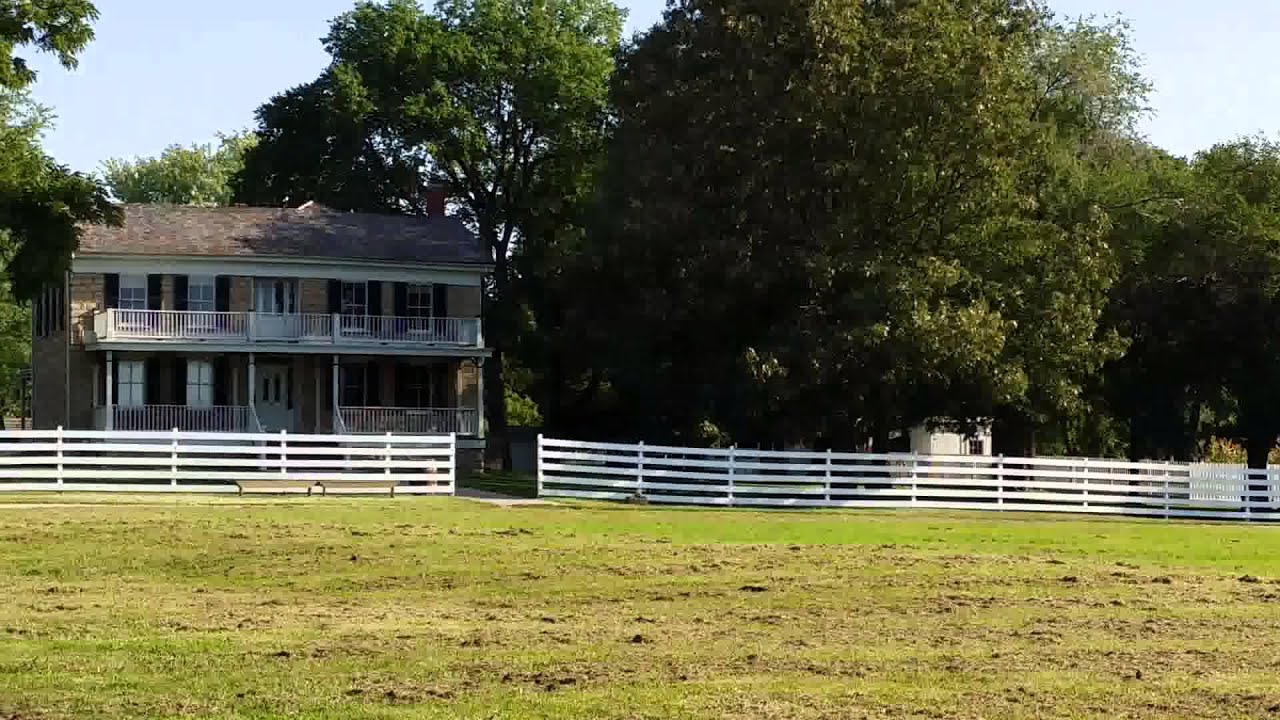 The historic Mahaffie Stagecoach Stop & Farm in Olathe Kansas - YouTube