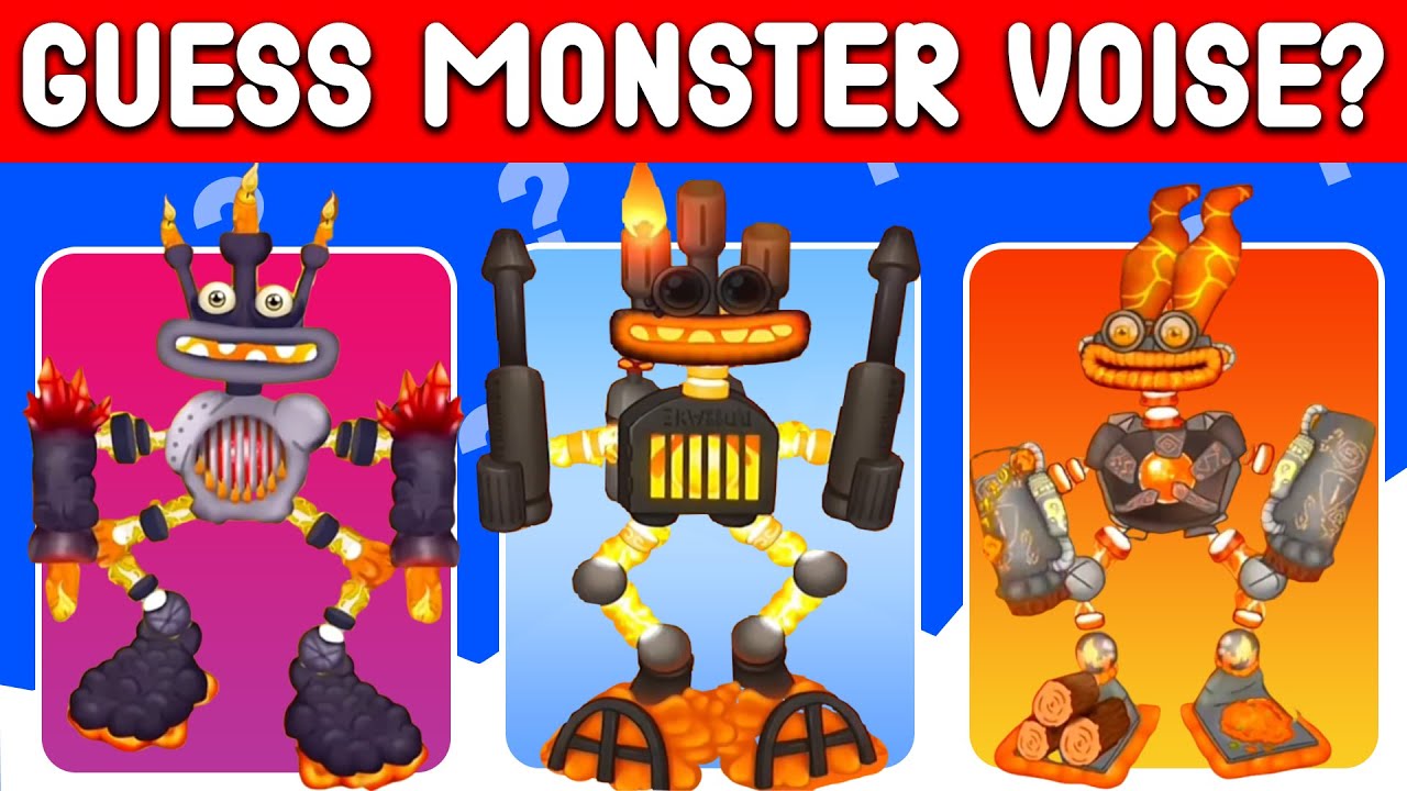 Guess the MONSTER'S VOICE | My Singing Monsters: WUBBOX FIRE HAVEN ...