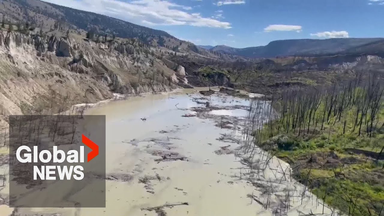 "Massive" Chilcotin River landslide in BC could cause flash flooding in ...