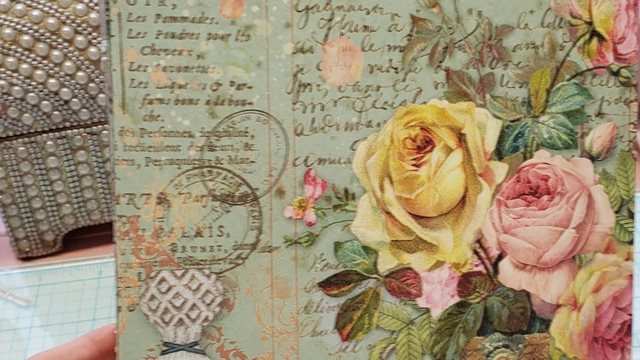 Making a Journal Book Part 1: The Cover - YouTube