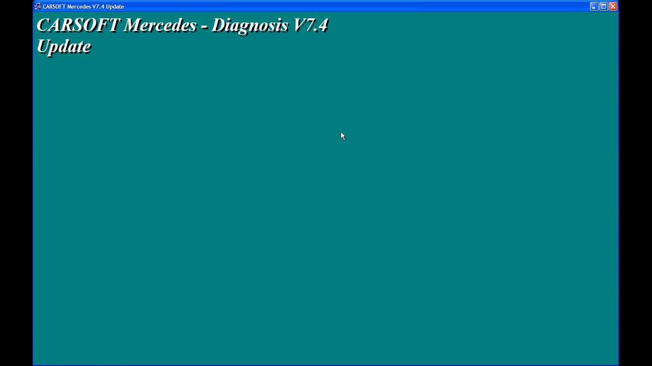 Instalace MB Carsoft 7 4 1 cast - YouTube