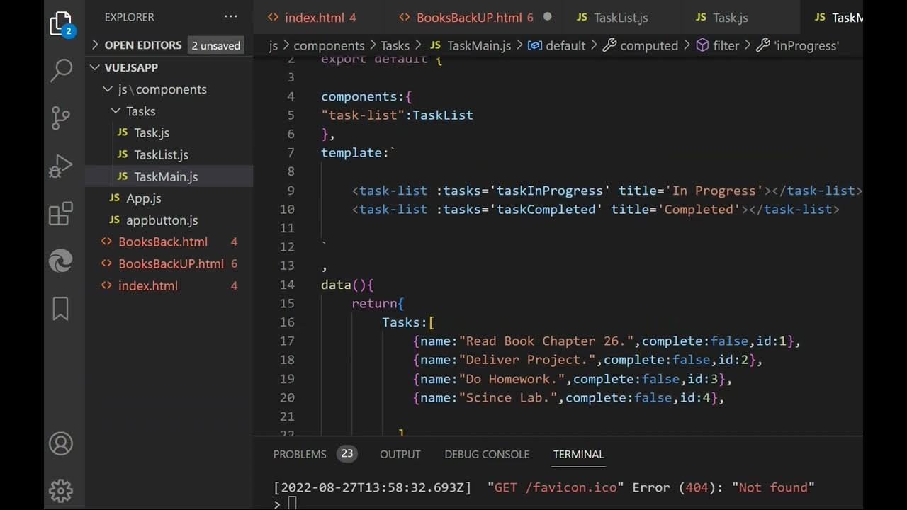 Refactor Computed Property 14 | Vue 3 | فيو الدرس الرابع عشر - YouTube
