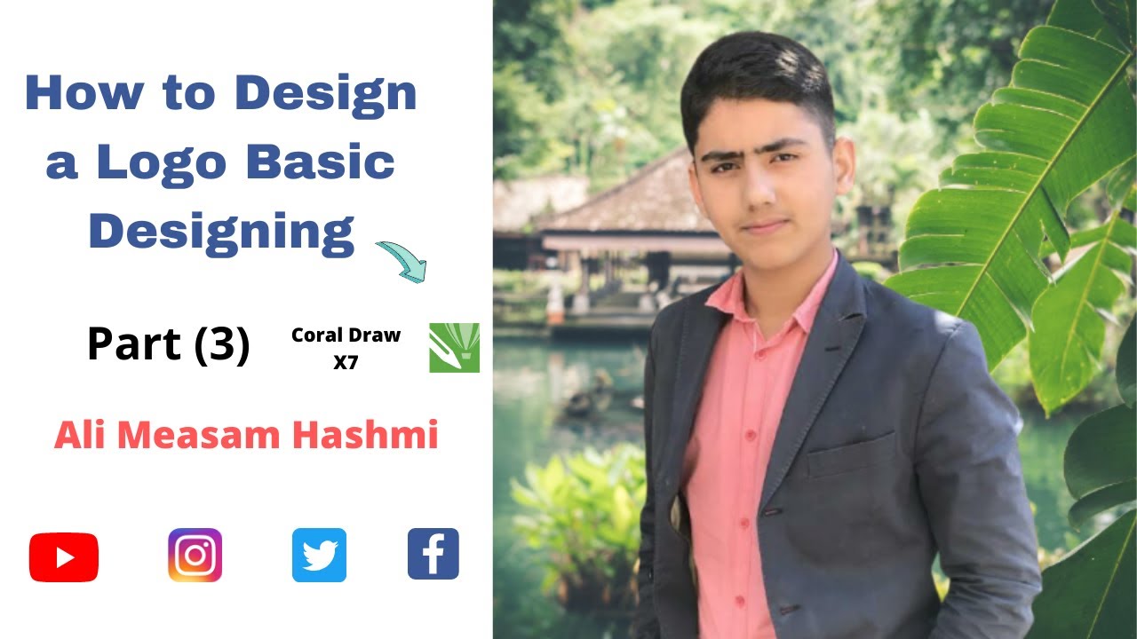 How to Design a Logo Basic Designing Skills Part (3) with Ali Measam ...