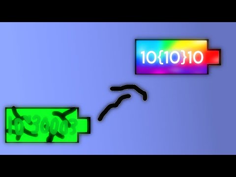 Battery overcharging from 1 myrillion % to Tridecal % - YouTube