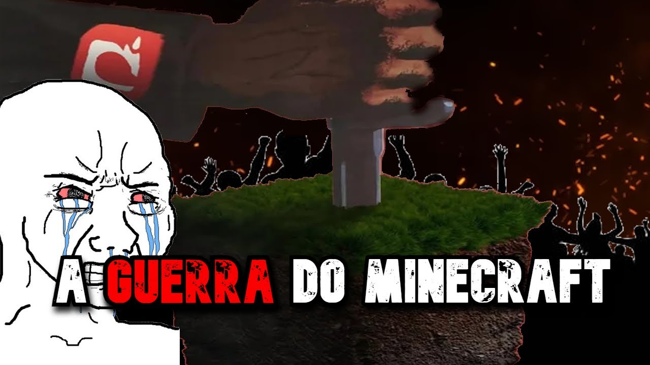 O Minecraft está em GUERRA - YouTube