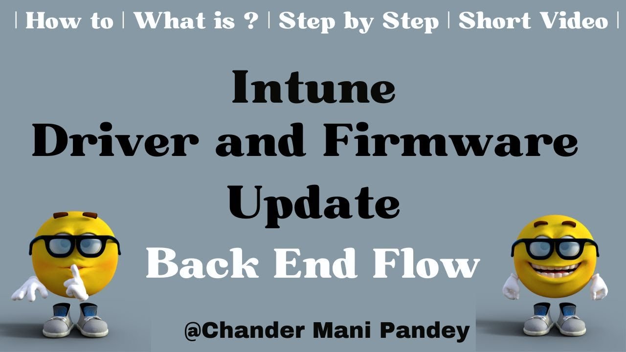 Windows Update Drivers Management in Intune | Back End Flow - YouTube
