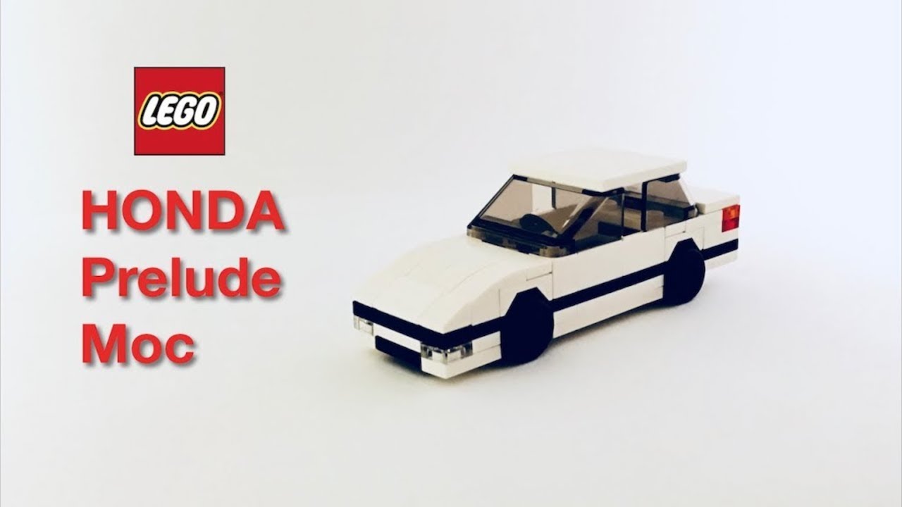LEGO Honda Prelude Moc - YouTube