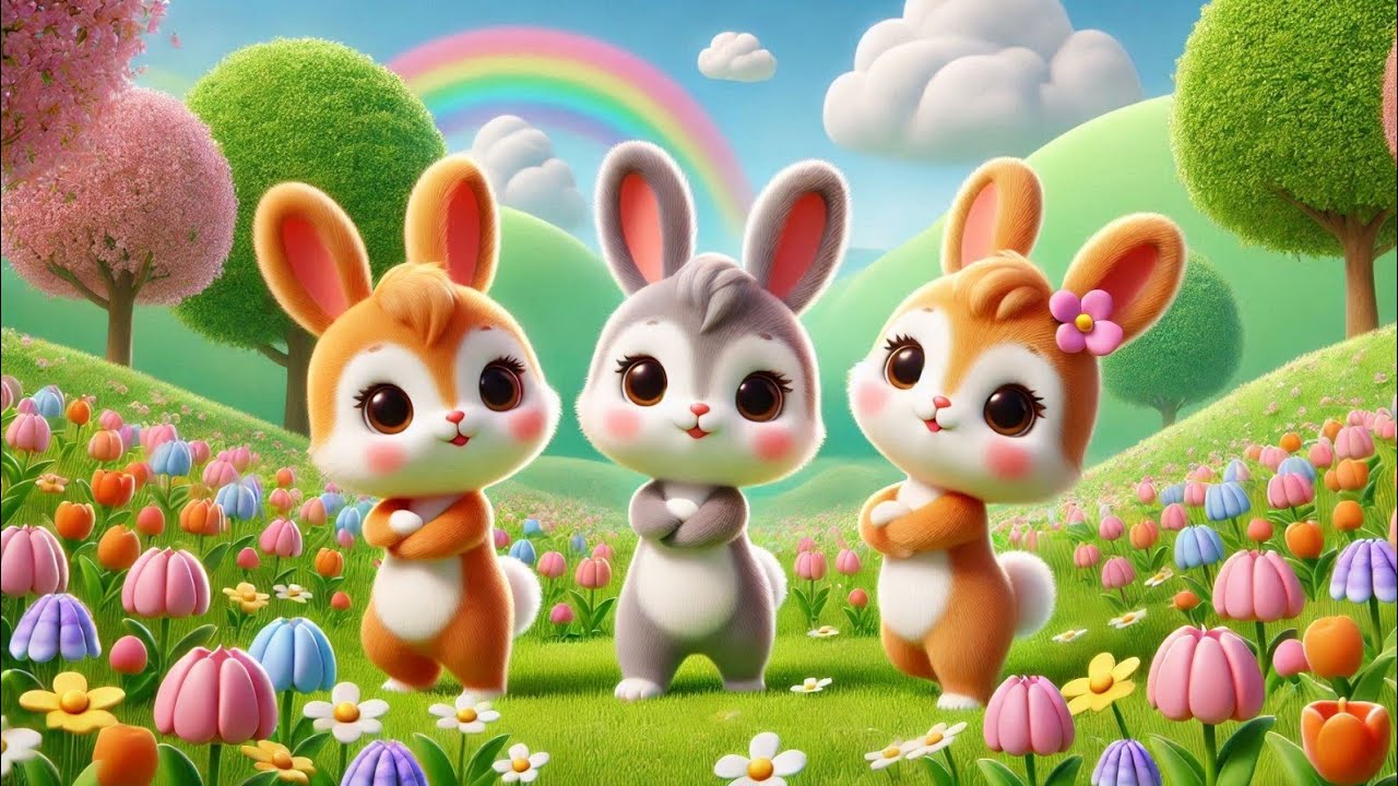 Rabbits Dance Party | Nursery Rhymes & Kids Songs | Baby Songs - YouTube