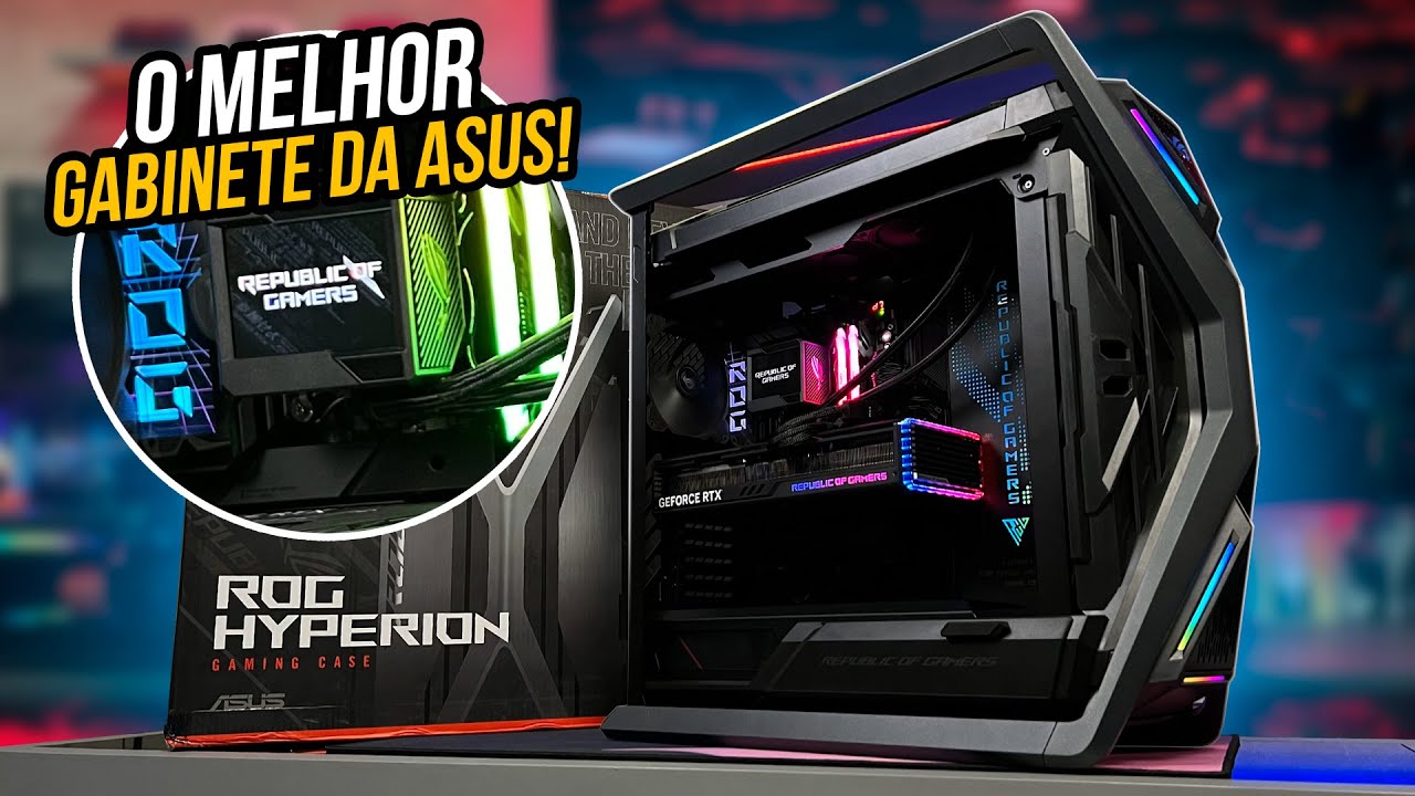 GABINETE LINDO - Unboxing do gigante ASUS HYPERION GR701 - YouTube