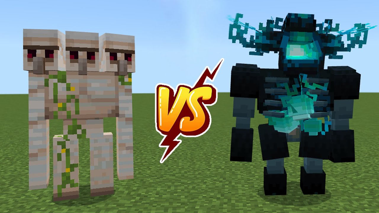 three-headed golem VS warden reimagined - YouTube