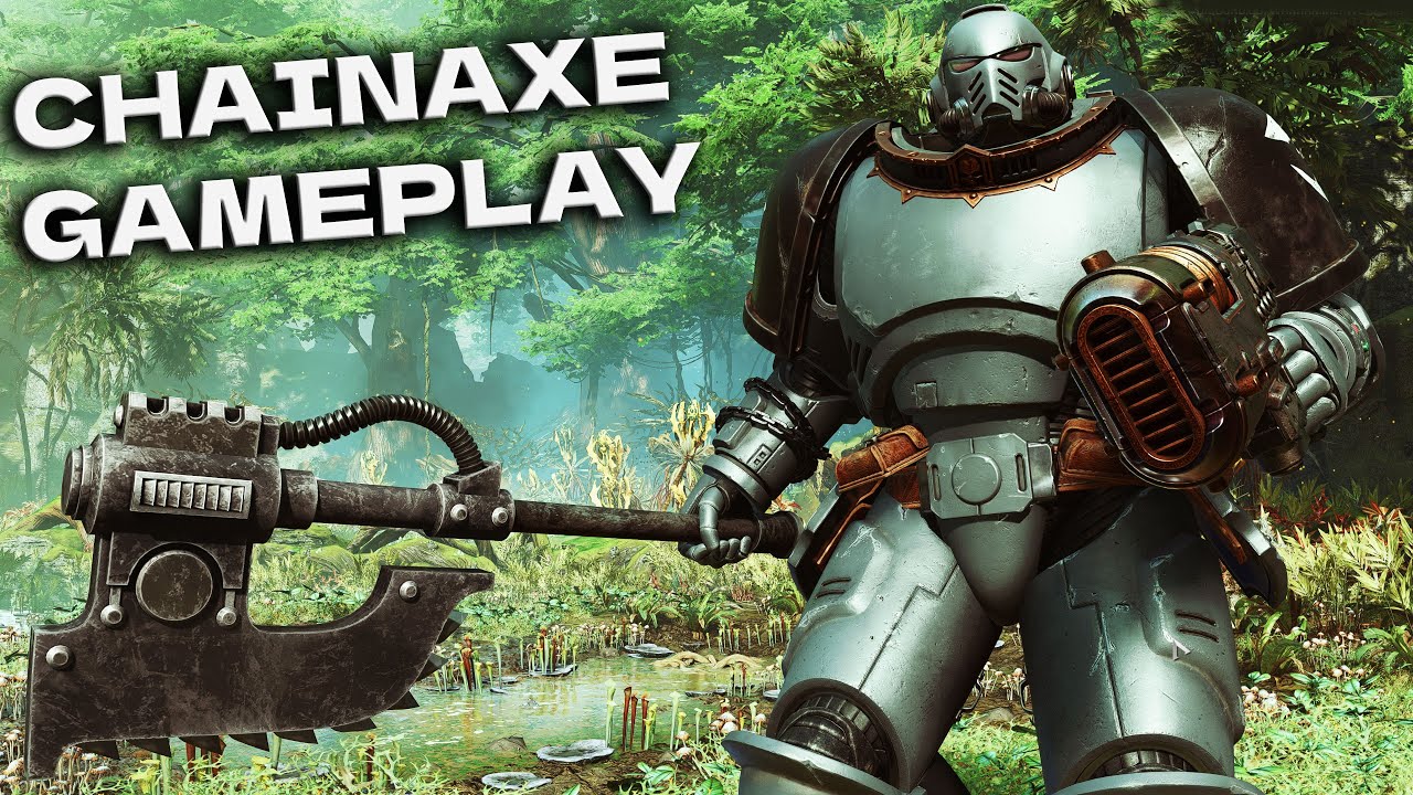 NEW CHAINAXE GAMEPLAY - Astartes Overhaul Mod 2.0 - Warhammer 40k ...