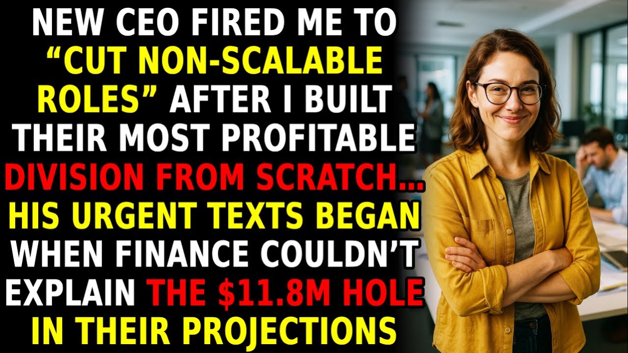 CEO Fired Me to “Cut Costs”—I Outranked Him One Month Later 💼 | $12M ...