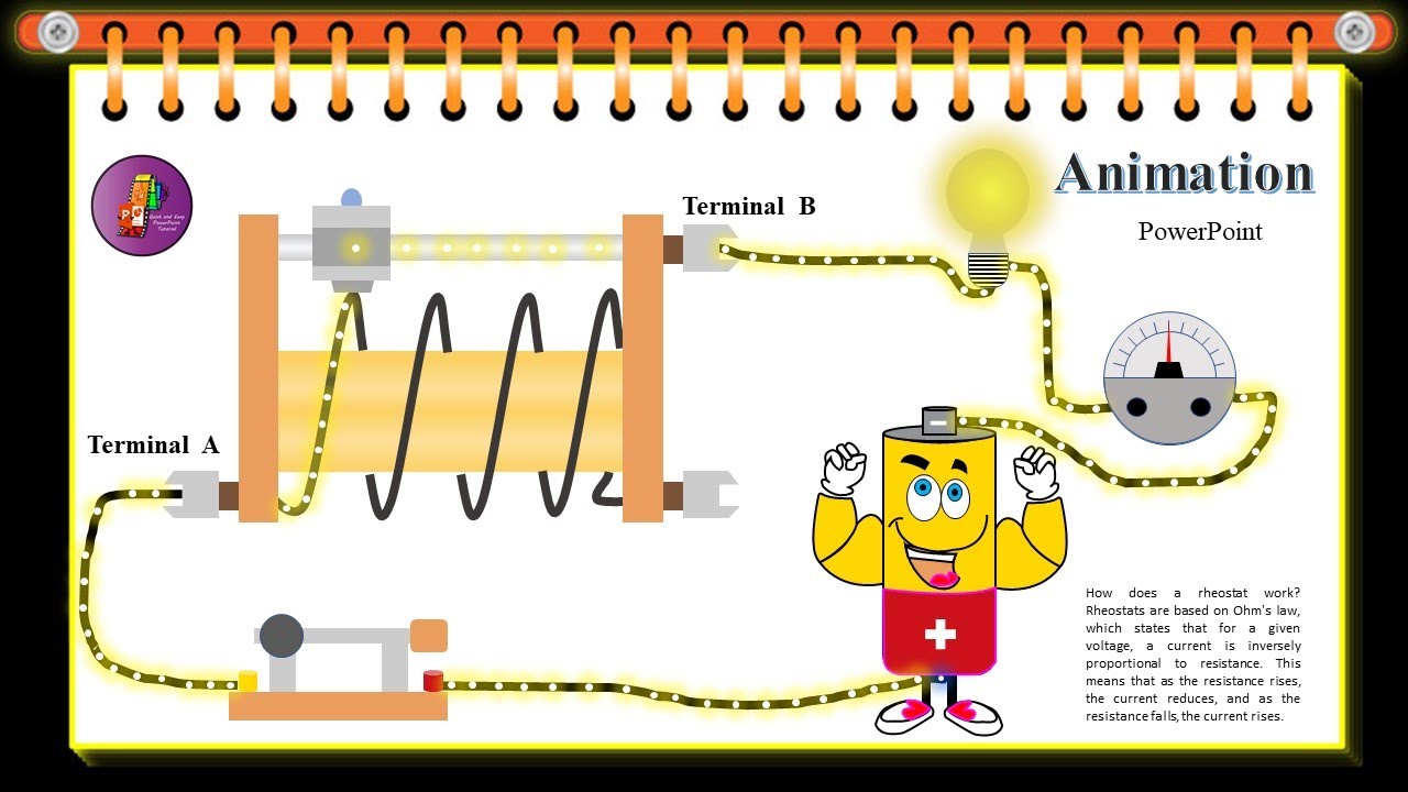 How to make variable resistance animation?/PowerPoint - YouTube