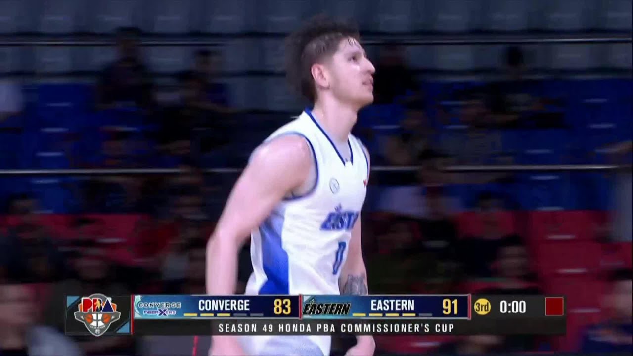 Eastern HITS 7 THREE-POINTERS against Converge in Q3 | PBA Season 49 ...