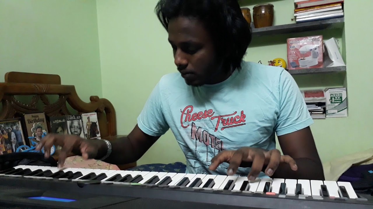 AR. Rahman - Mass bgms | Muthu bgm | Mersal bgm Keyboard cover - YouTube