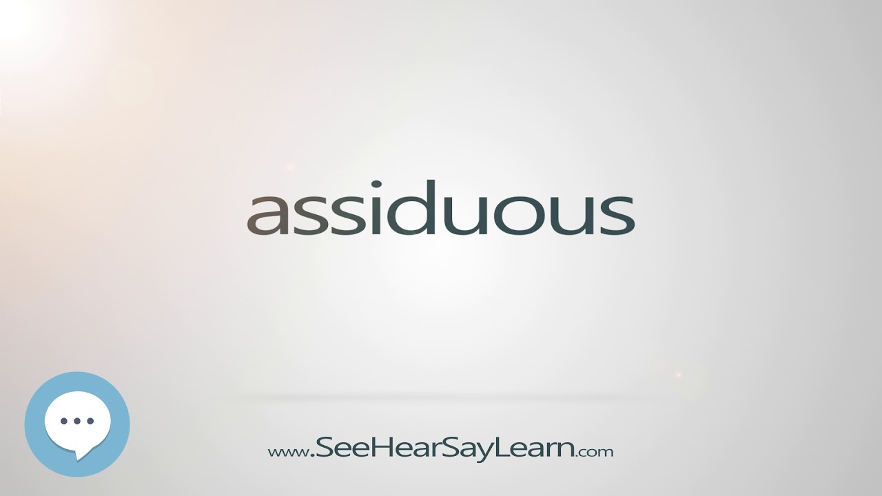 assiduous 5,000 SAT Test Words and Definitions Series 🔊 - YouTube