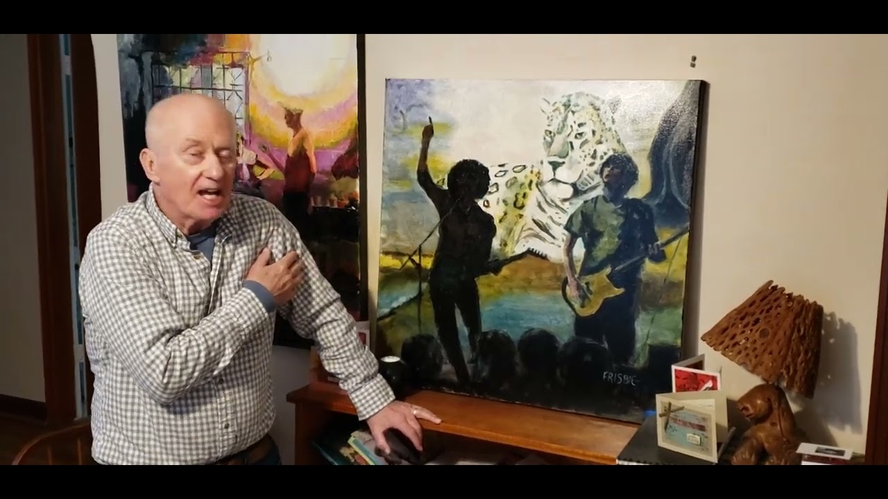 Leopard Music | Rick Frisbie Painting - YouTube