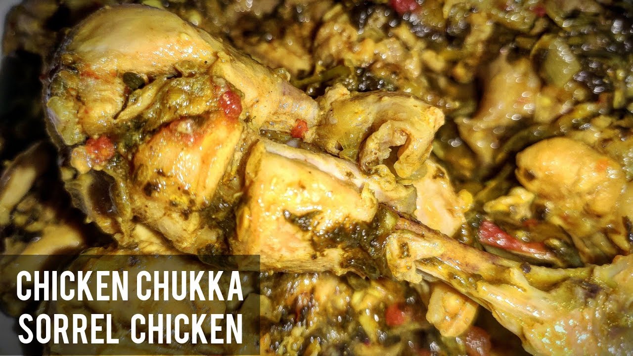 Chicken Chukka Curry |Sorrel Chicken |Chukka ki bhaji Chicken |Spicy ...