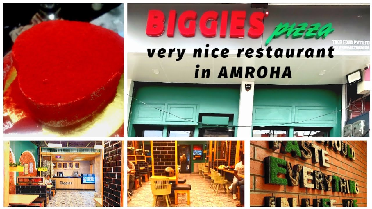 BIGGIES restaurant IN AMROHA || near axis bank - YouTube
