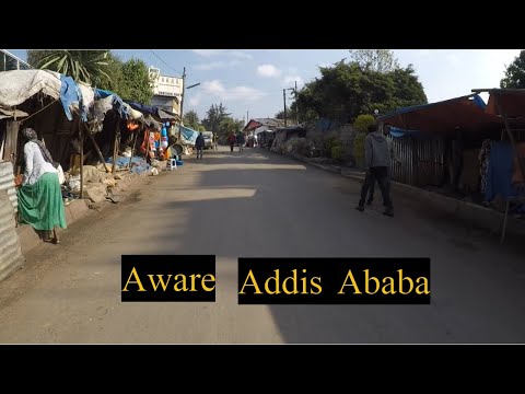 Aware , Addis Ababa walking tour 2022 - YouTube