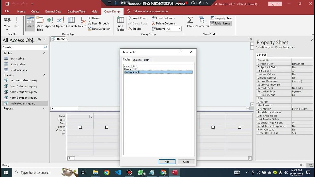 MICROSOFT ACCESS QUERIES FOR SEPARATING DATA PART 2 - YouTube