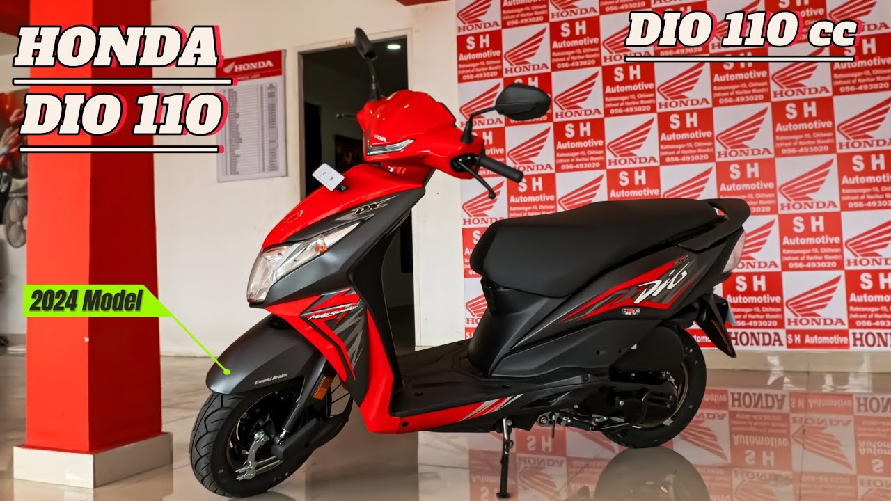 New🔥 Honda Dio 110 DX Price in Nepal 2024 | Honda Dio 110 Price. - YouTube