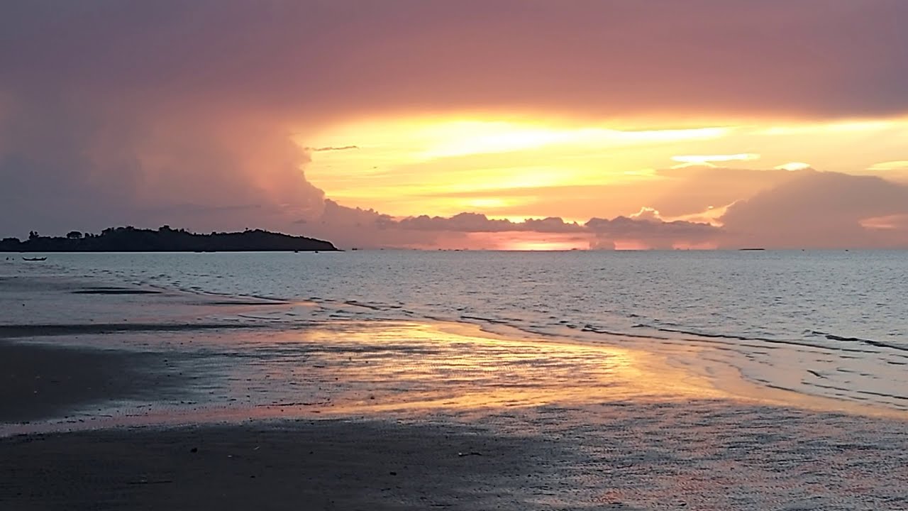 Sunset people's park Baybay Roxas City PANAY Island Philippines - YouTube