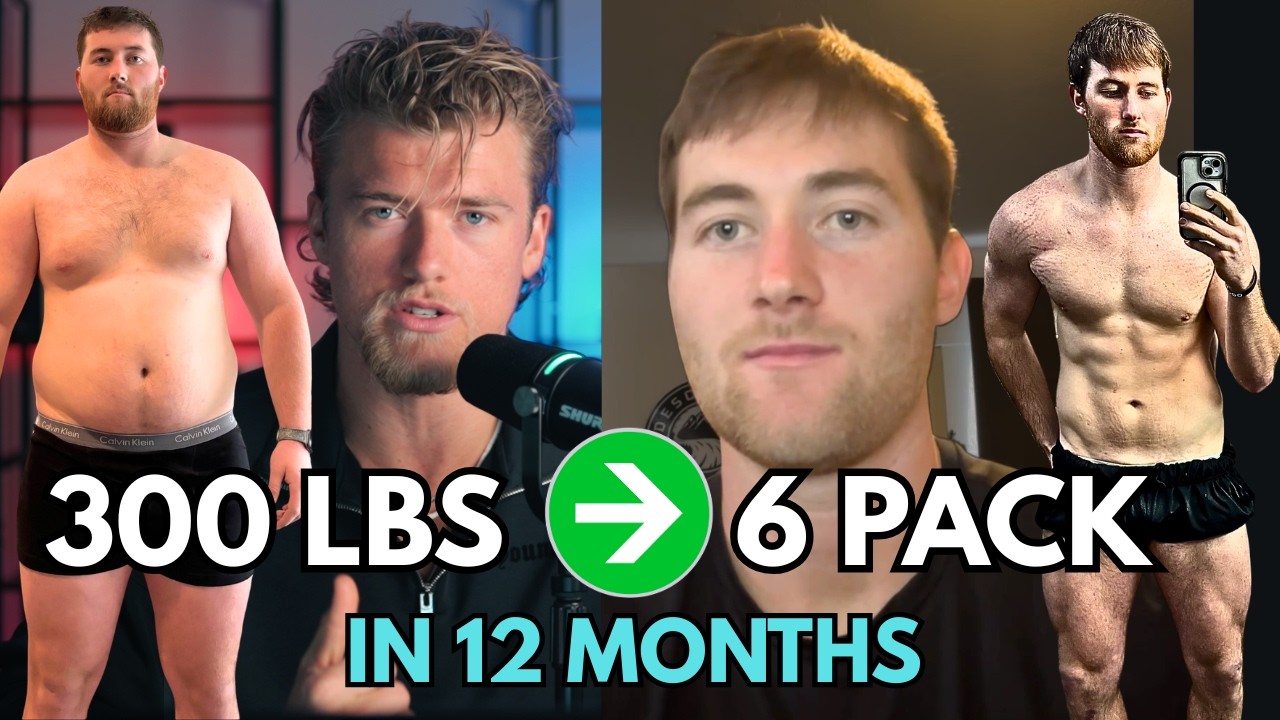 300 Pounds to Abs in 12 months... How Jack Locked in, lost 90 Pounds ...