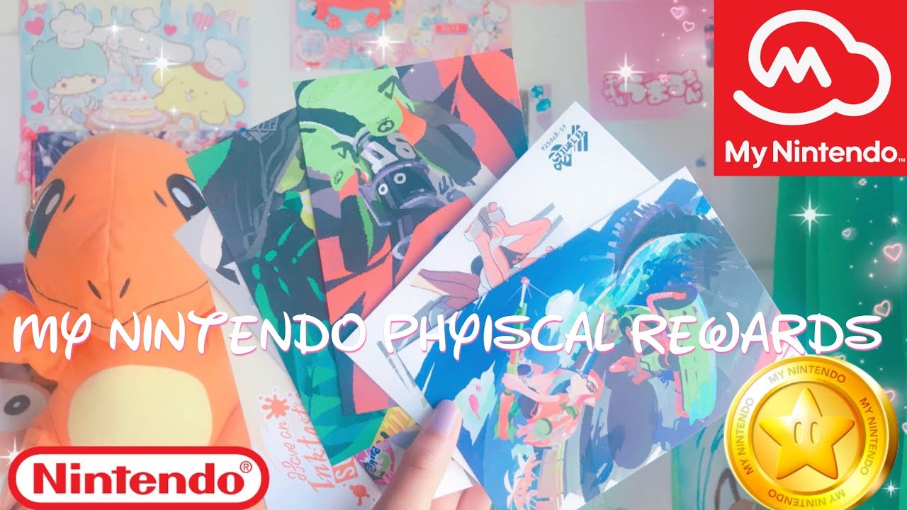 MY NINTENDO REWARDS PROGRAM! (PHYSICAL REWARDS) - YouTube