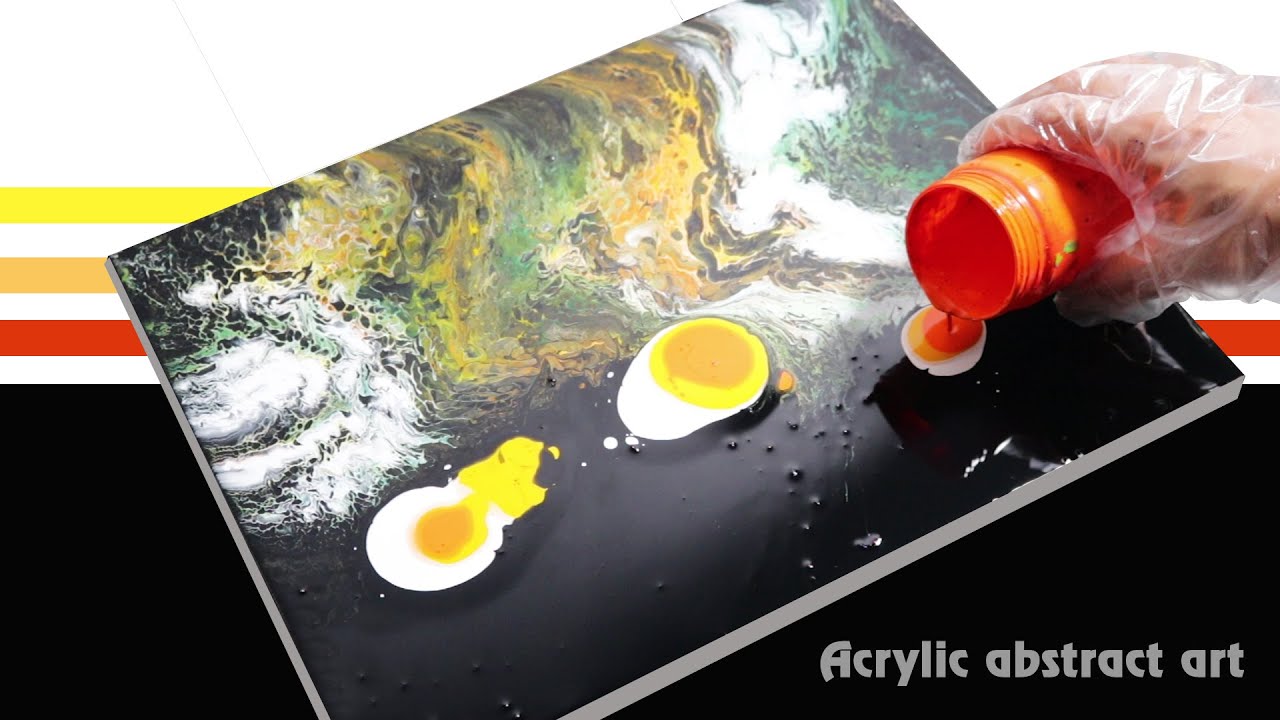 Acrylic fluid art painting / Art Techniques that Made Me Fall in LOVE ...