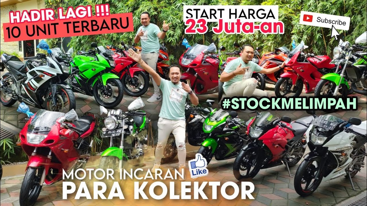 Update Minggu'an Kawasaki Ninja 150 CC Start Form 23k FMS GRESIK - YouTube