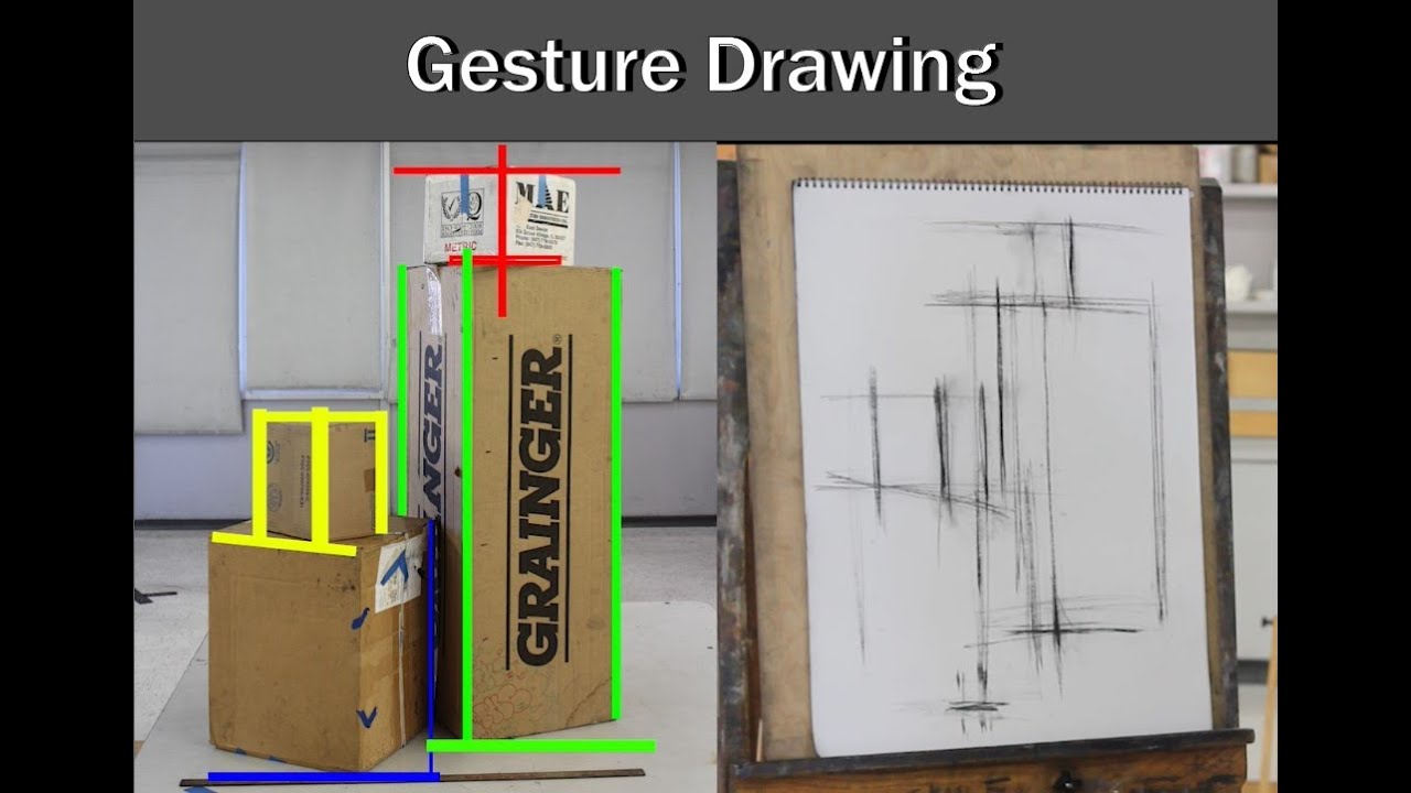 Gesture Drawing - Lesson 1 - YouTube