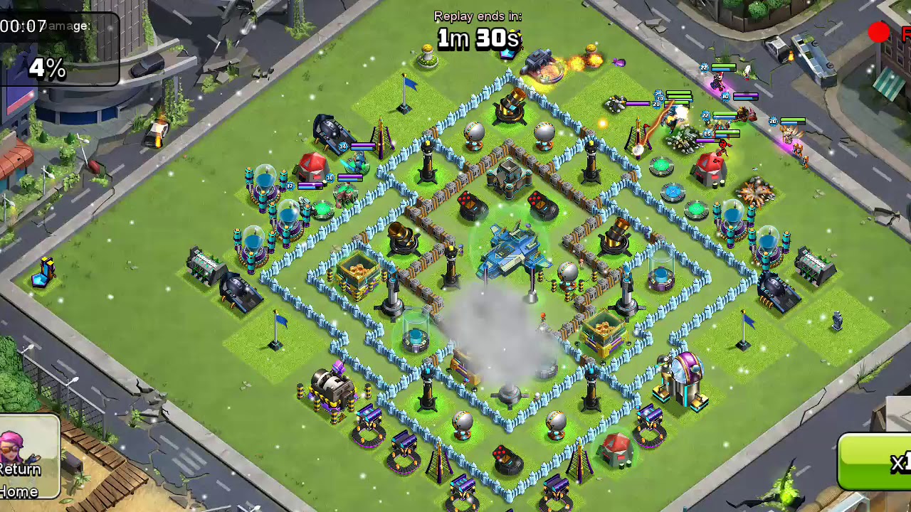 Clash of zombie game play - YouTube
