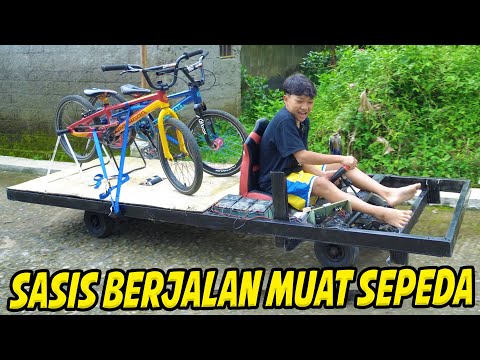 SASIS BERJALAN DIMAS MUAT 2 SEPEDA!! APAKAH BISA BERJALAN LANCAR??🤔🤔