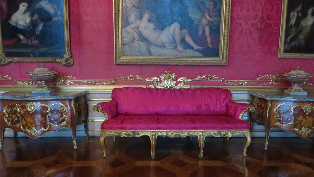 Inside Neues Palais (New Palace) in Sansoucci Park - Potsdam, Germany ...