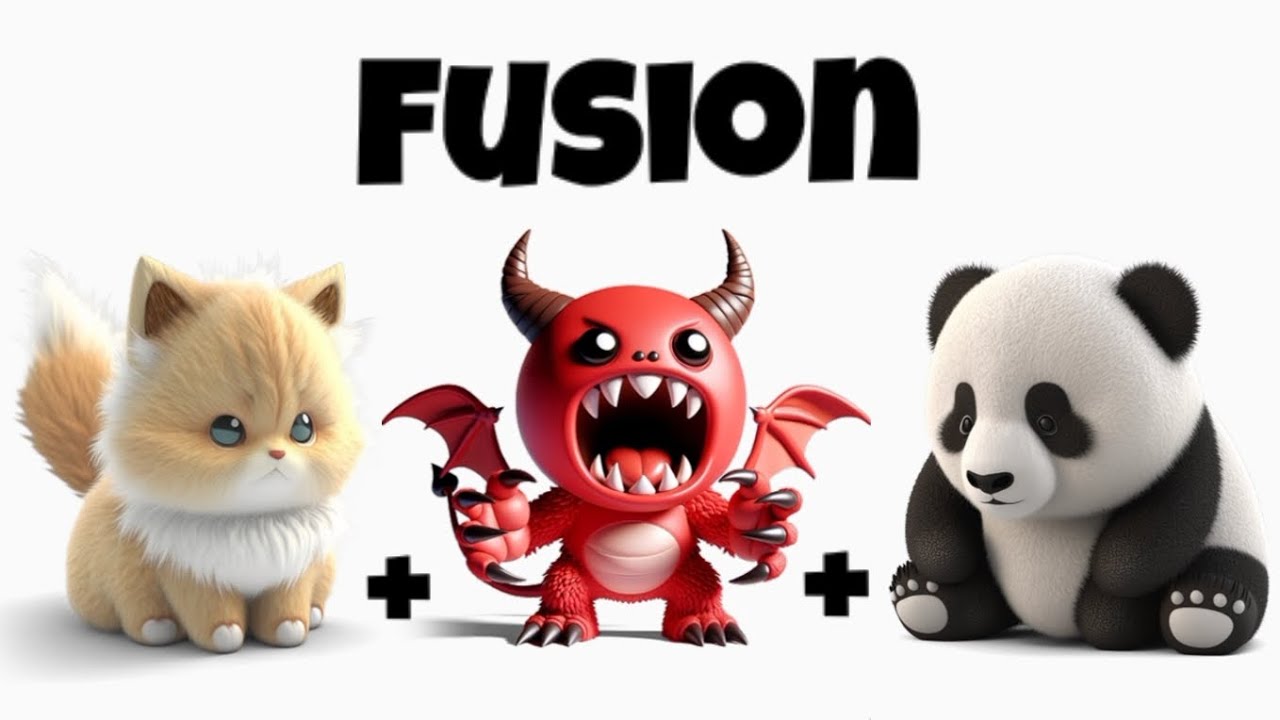 Bergabung Kucing + Devil + Panda - YouTube