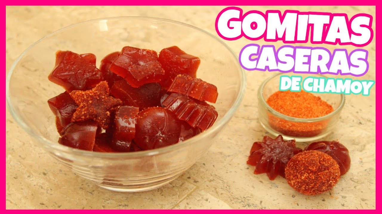 GOMITAS DE CHAMOY || DELICIOSAS Y FACILES - YouTube