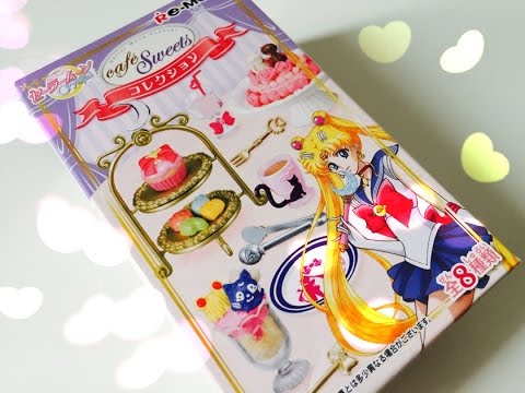 Sailor Moon café sweets Re-ment - YouTube