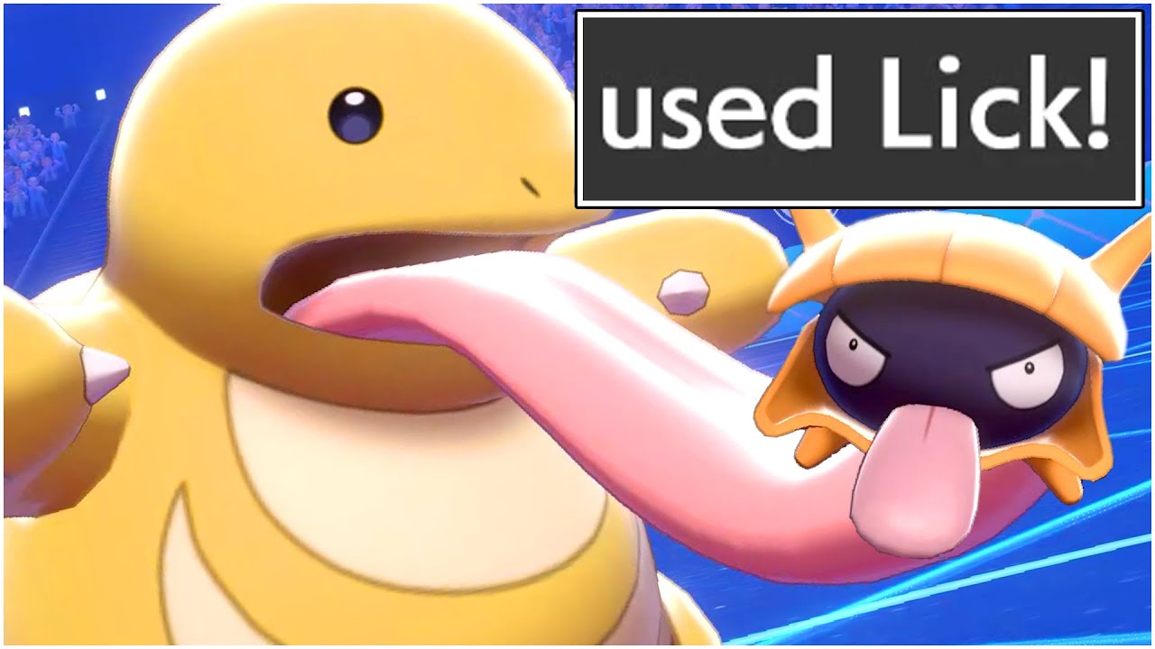 FULL TONGUE POKEMON TEAM! Shiny Lickitung, Lickilicky, Shellder, Gengar ...