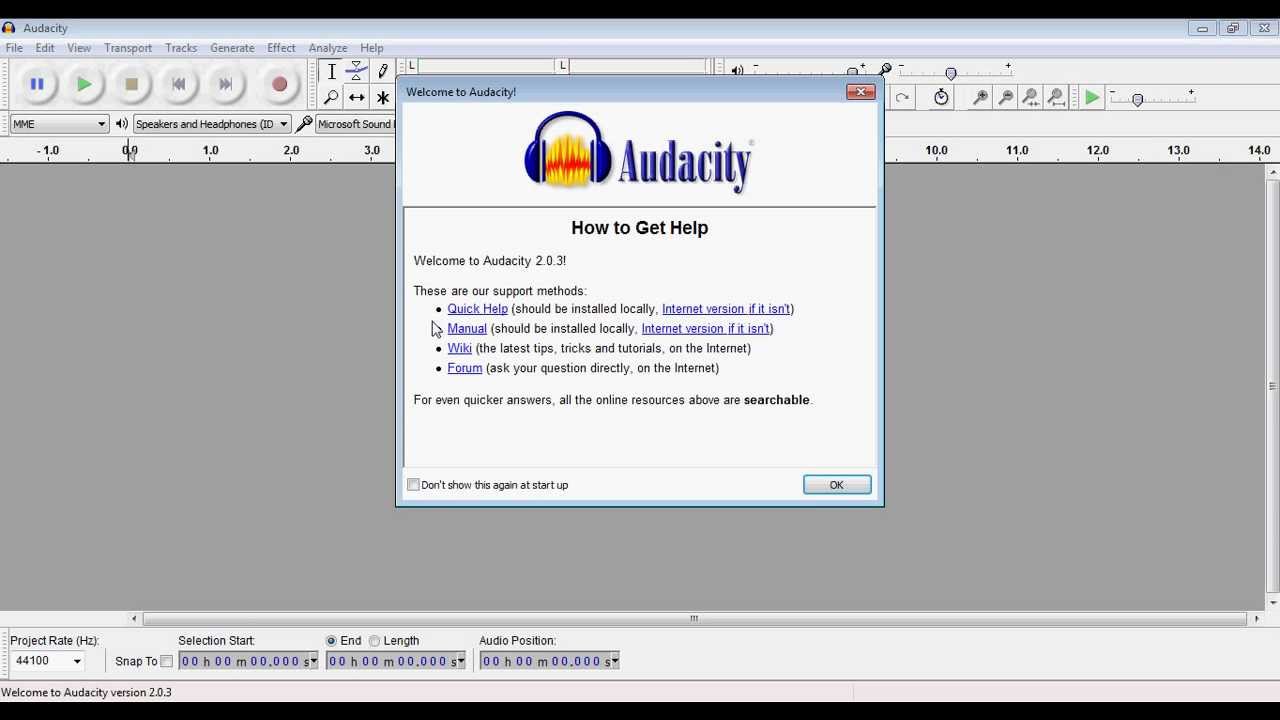 How to save an Audacity File as a WAV or an Mp3 - YouTube