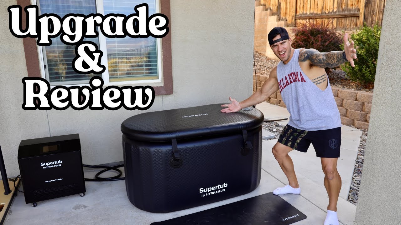 I Upgraded My Ice Bath | My Review of HYDRAGUN's Cold Plunge Supertub ...