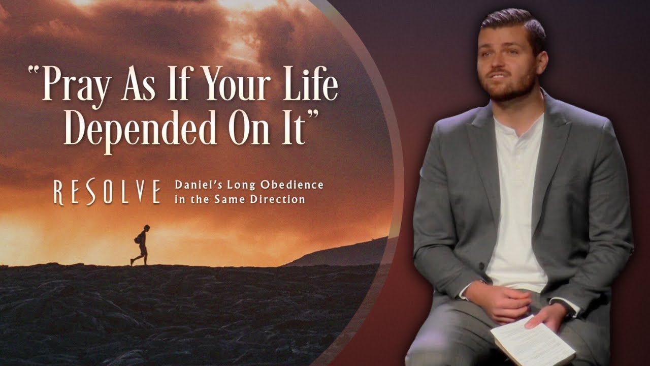 Pray As if Your Life Depended On It | Pastor Michael Gibson - YouTube