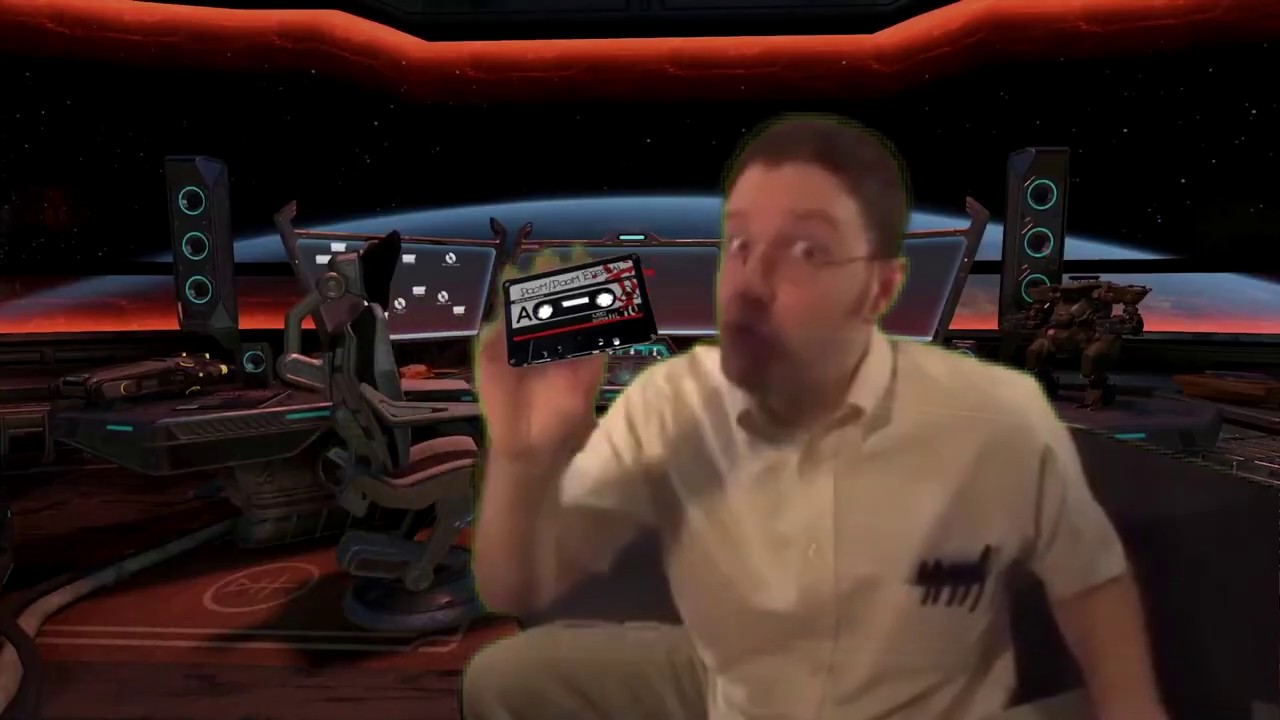 Hey, wanna listen to some tunes? AVGN in Doom Eternal - YouTube